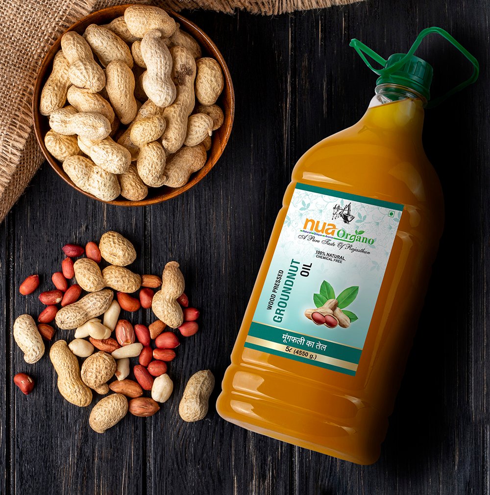 Groundnut Oil 5 Liters NuaOrgano groundnut-oil-5-liters-nuaorgano